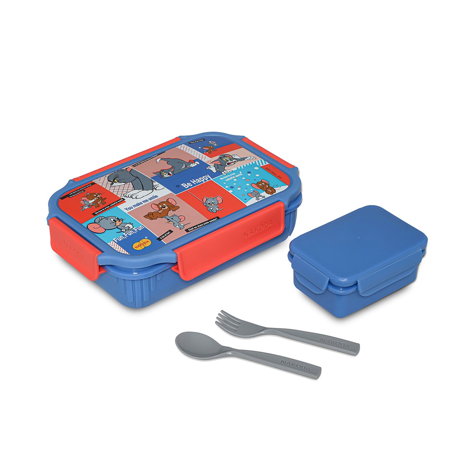 SNAP FIT LUNCH BOX PRINTED 750 — Nakoda Plast