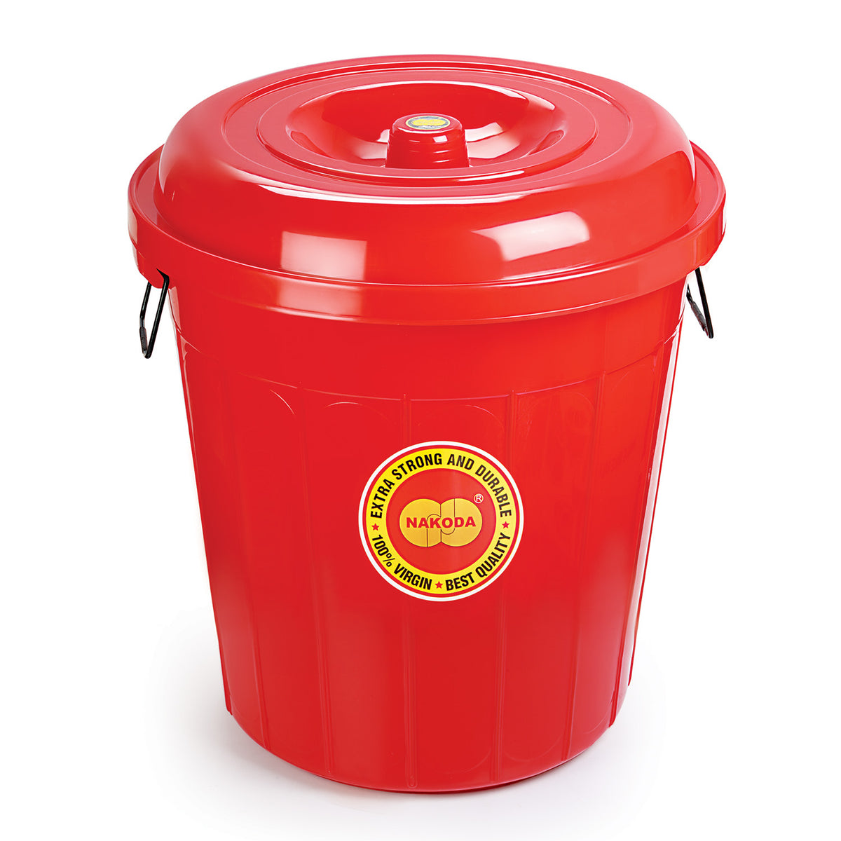 MODERN ROUND BUCKET WITH LID 50/60/80/100 — Nakoda Plast