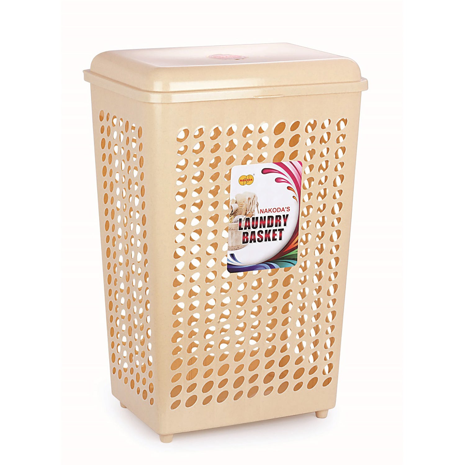 SQUARE LAUNDRY BASKET — Nakoda Plast