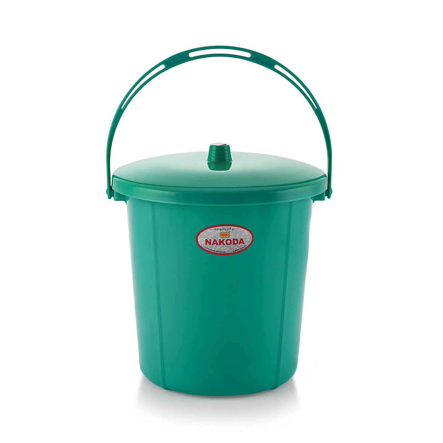 WASTE BIN WITH LID — Nakoda Plast