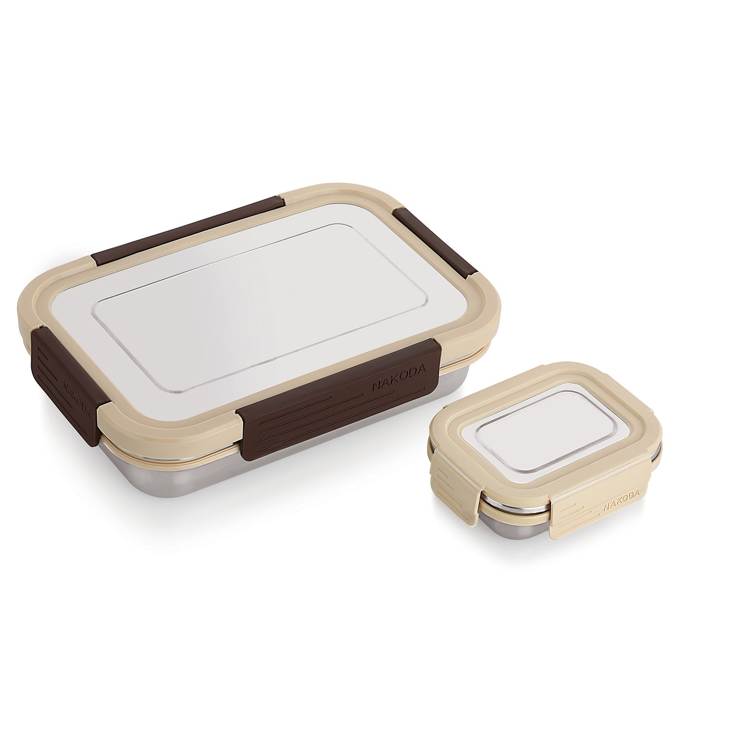 STEEL-LOCK LUNCH BOX — Nakoda Plast