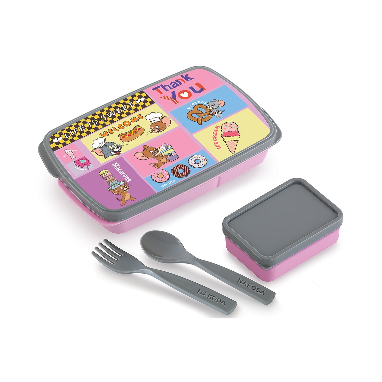 WITTY LUNCH BOX PRINTED JUMBO — Nakoda Plast