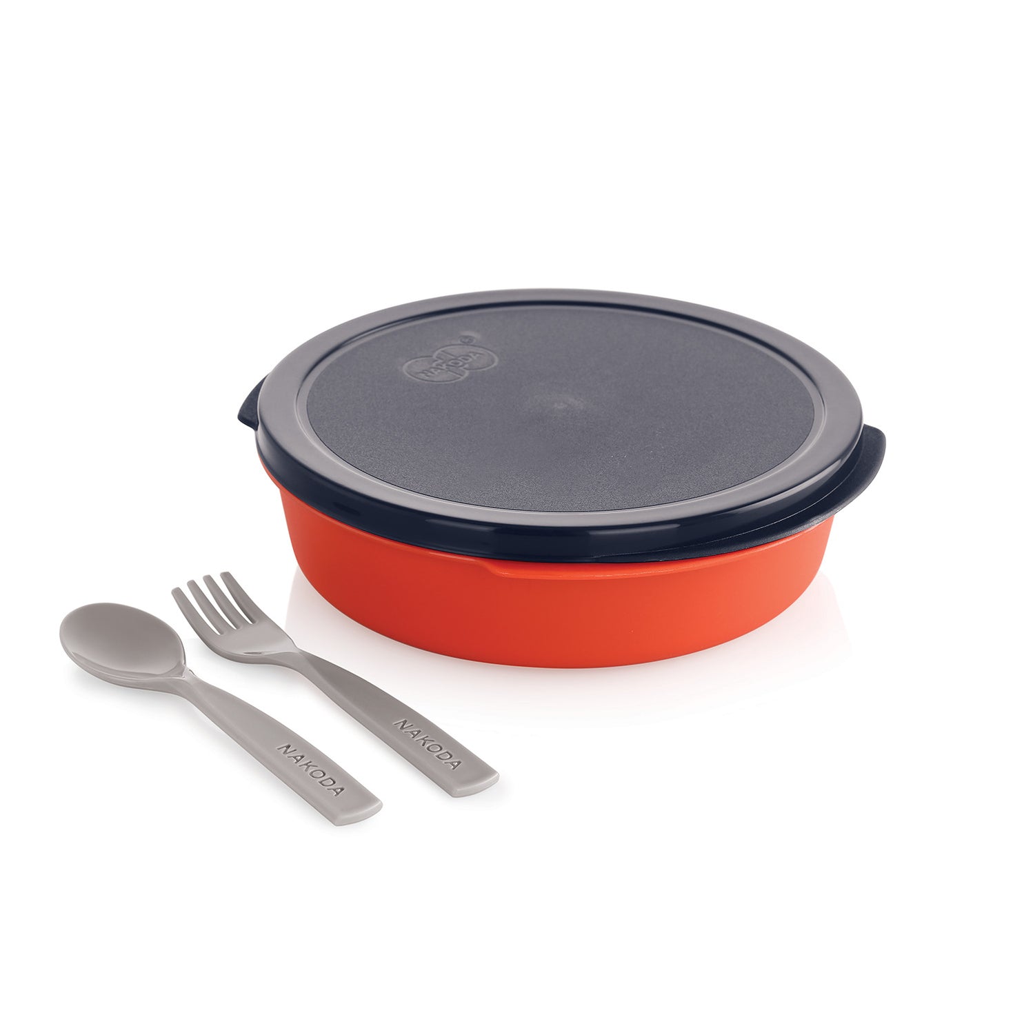 WITTY LUNCH BOX PLAIN ROUND — Nakoda Plast