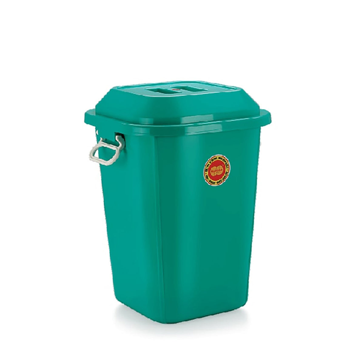 MODERN SQUARE BUCKET WITH LID (OPAQUE) — Nakoda Plast