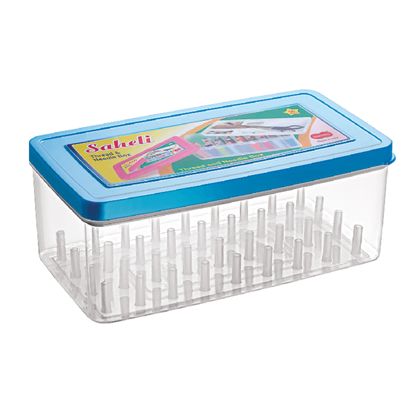 SAHELI THREAD & NEEDLE BOX (32 REELS) — Nakoda Plast